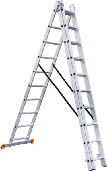 Драбина універсал. алюм. ALOFT 3*10 CLA-310