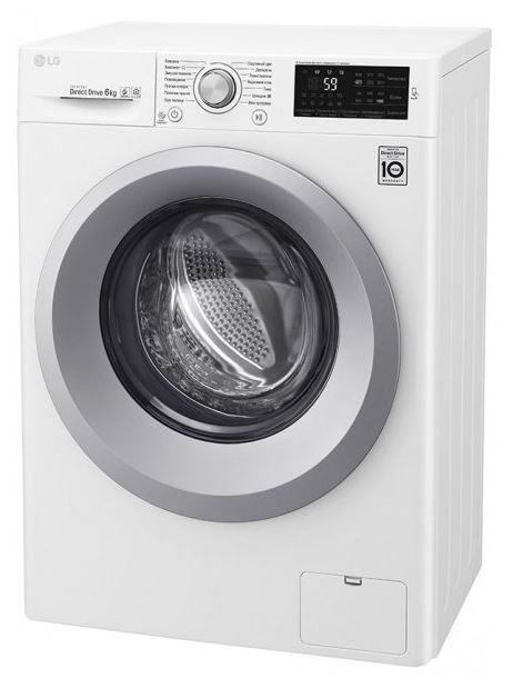 Стиральная машина LG 6кг 1000об/мин F0J5NN4W/W4W