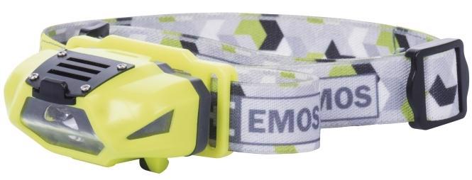 Фонарь налобный EMOS 3W LED+2Red LED (P3530)