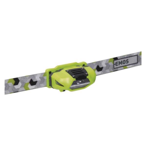 Фонарь налобный EMOS 3W LED+2Red LED (P3530)